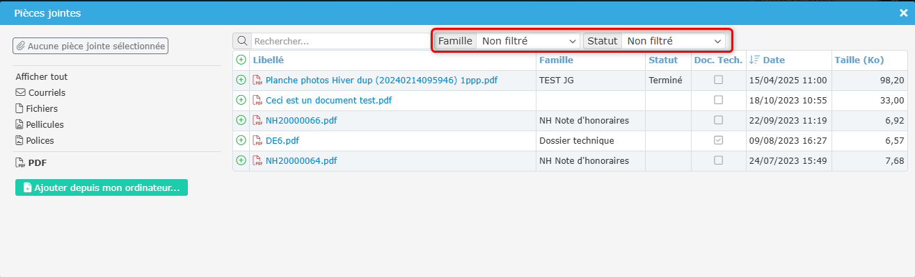 2025 - Changelog – Support client Avensys