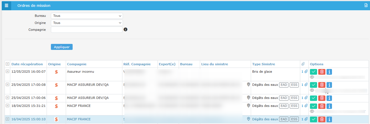 2025 - Changelog – Support client Avensys